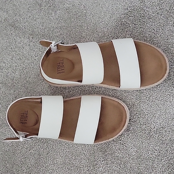 Time and Tru | Shoes | Open Toe Espadrille Sandals | Poshmark